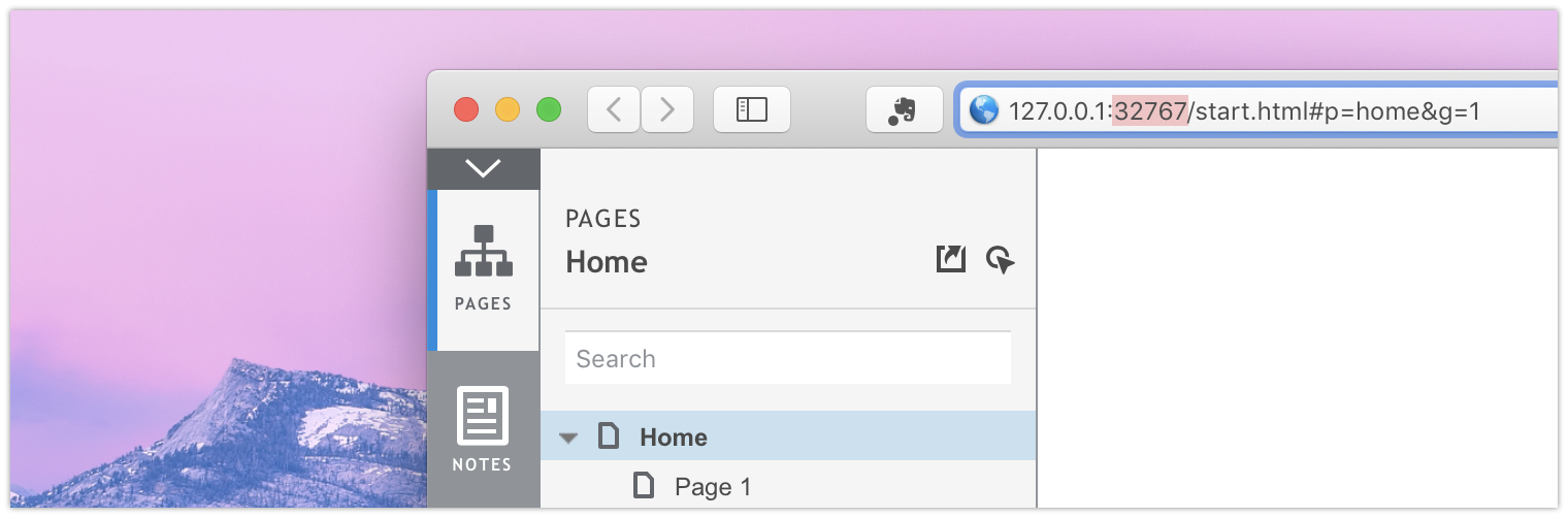 Upload Axure Prototypes