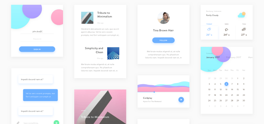 25 Best Free Android UI Kits for Sketch in 2020