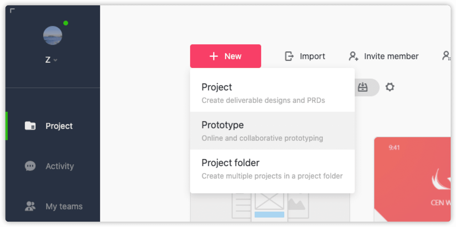 Create Projects
