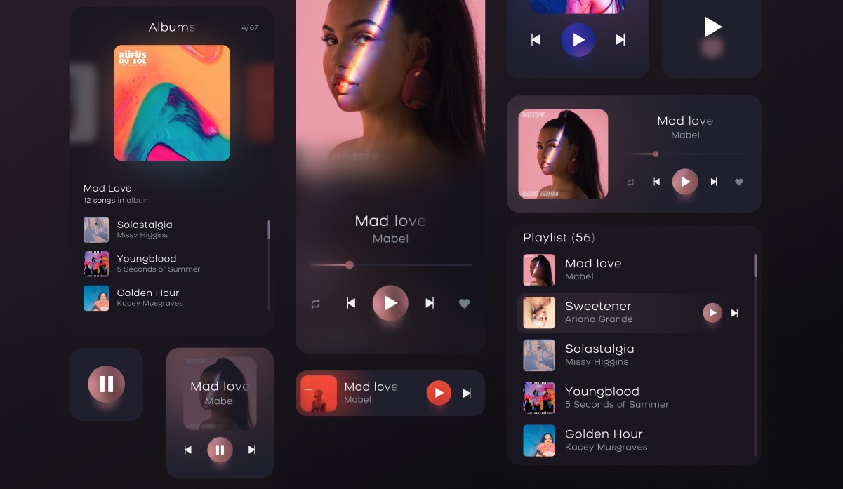 20 Of The Best Music App Designs For Your Inspiration